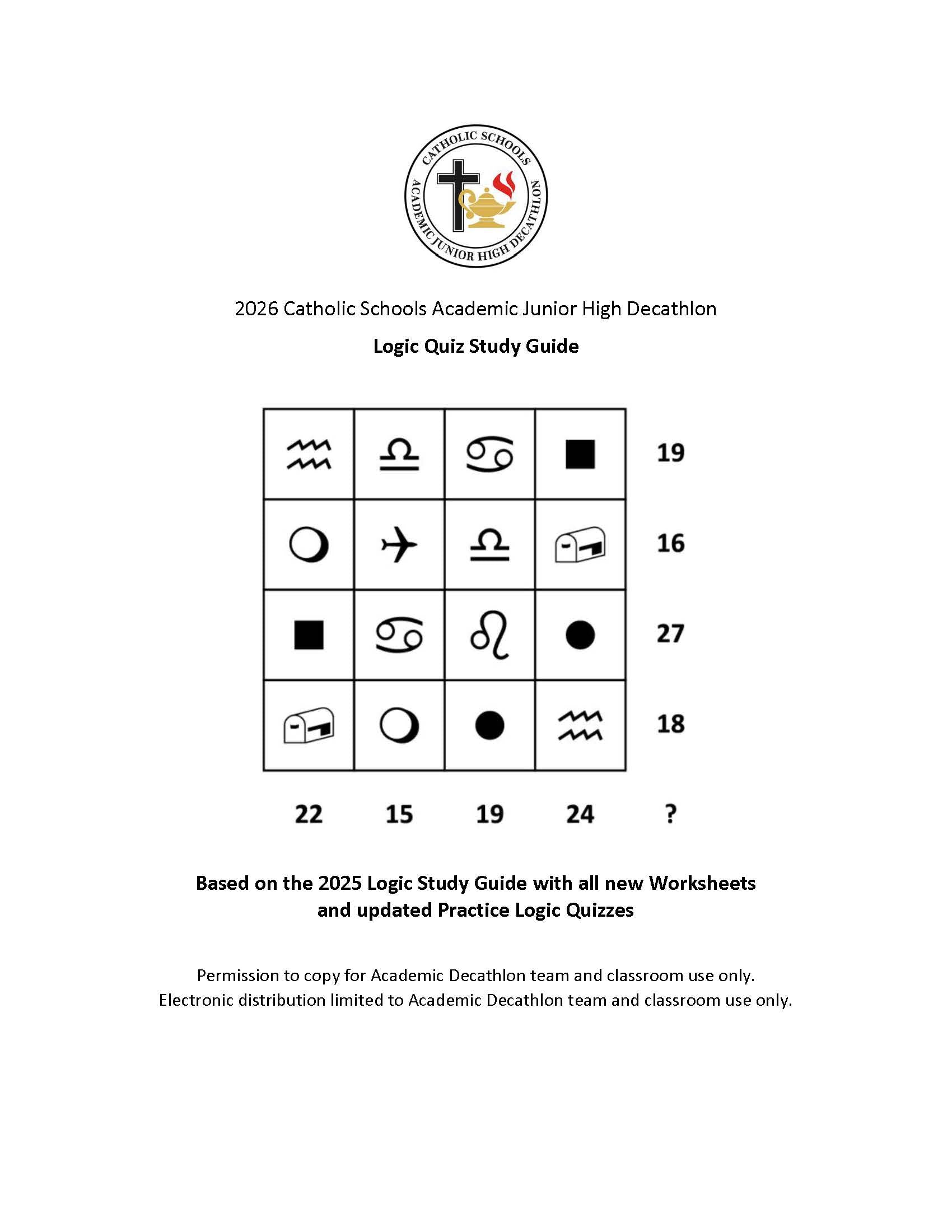 2026 AJHD Study Guide - Logic – AJHD Central